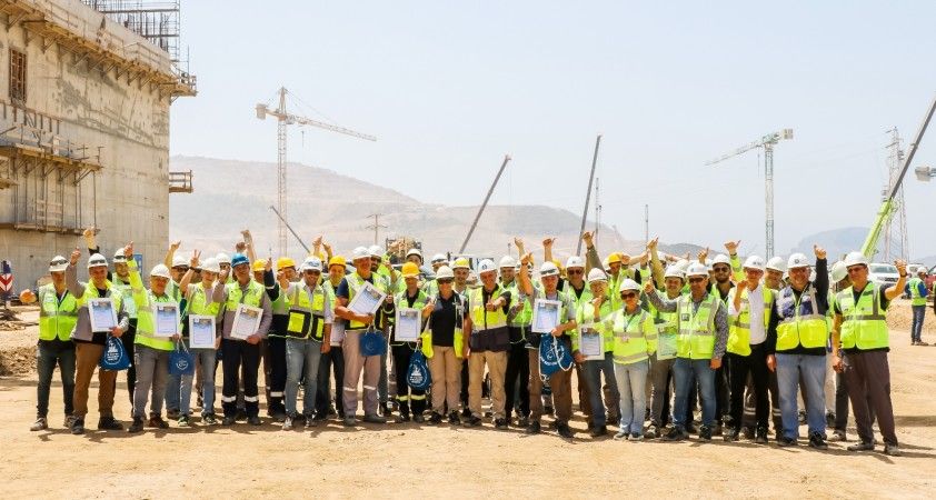 Akkuyu NGS’nin 1’inci ünitesinde ana sirkülasyon boru hattının kaynak ... Akkuyu NGS’nin 1’inci ünitesinde ana sirkülasyon boru hattının kaynak ...